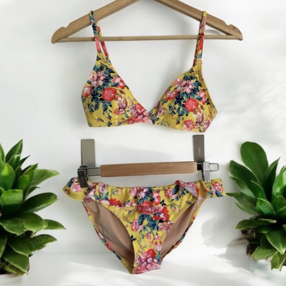 J. Crew | Swim | Nwt J Crew Liberty London Magical Bouquet Flowers Top ...